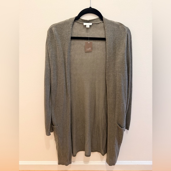 J. Jill | Sweaters | J Jill Womens Open Front Long Cardigan Nwt | Poshmark